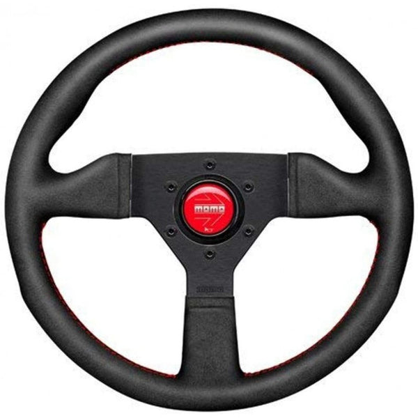 VOLANTE MOMO MONTECARLO 35 NEGRO/RD – Kaiser Competición